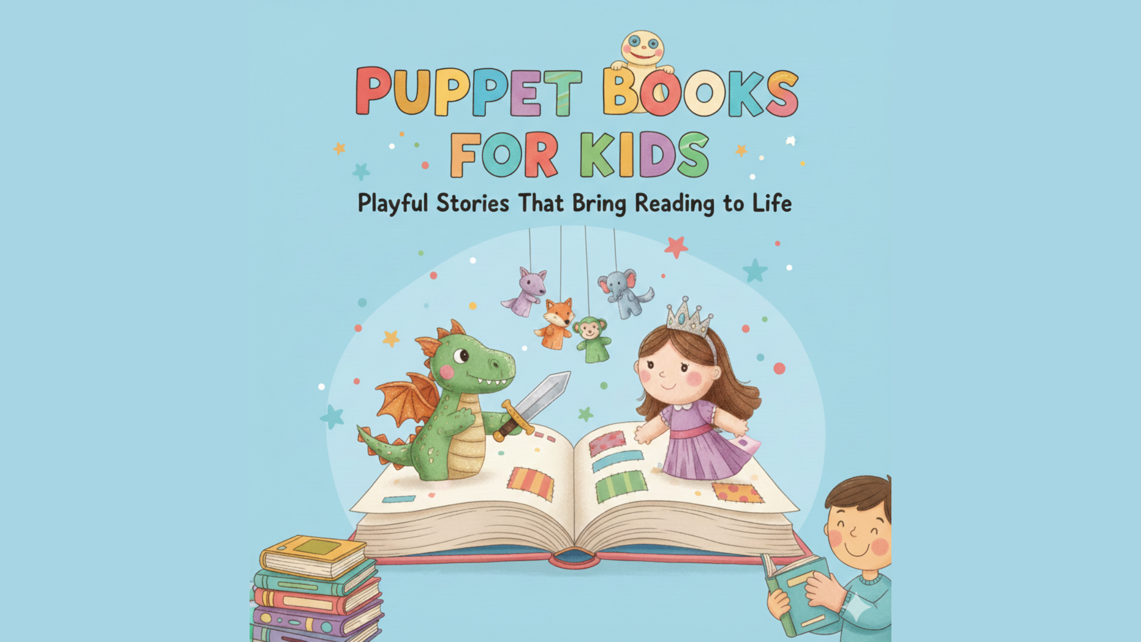 Puppet Books for One Year Old Kids| Interactive Storytime with ...