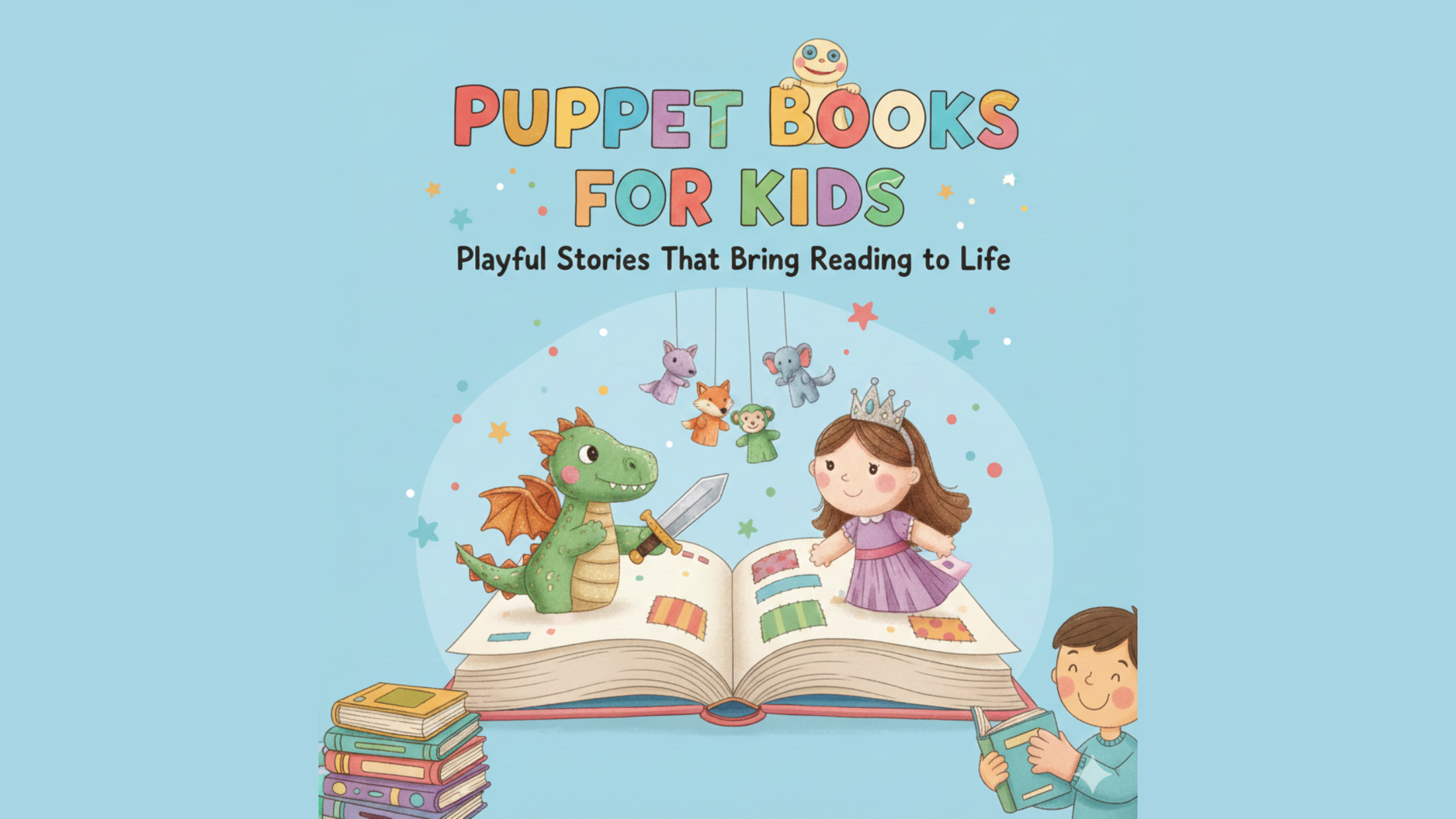 Puppet Books for One Year Old Kids| Interactive Storytime with ...
