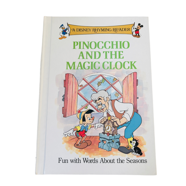 A Disney Rhyming Reader Pinocchio and the Magic Clock- Season Words ...