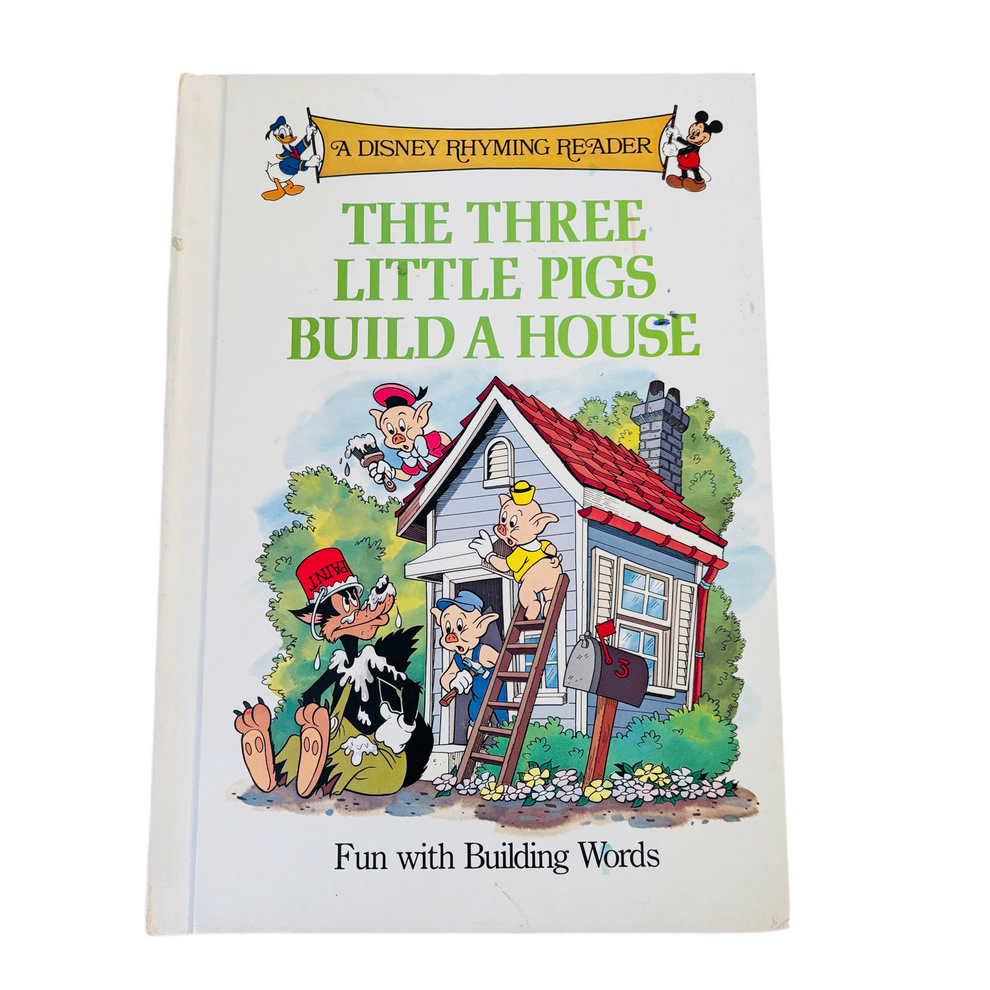 A Disney Rhyming Reader The Three Little Pigs Build a House- Building ...